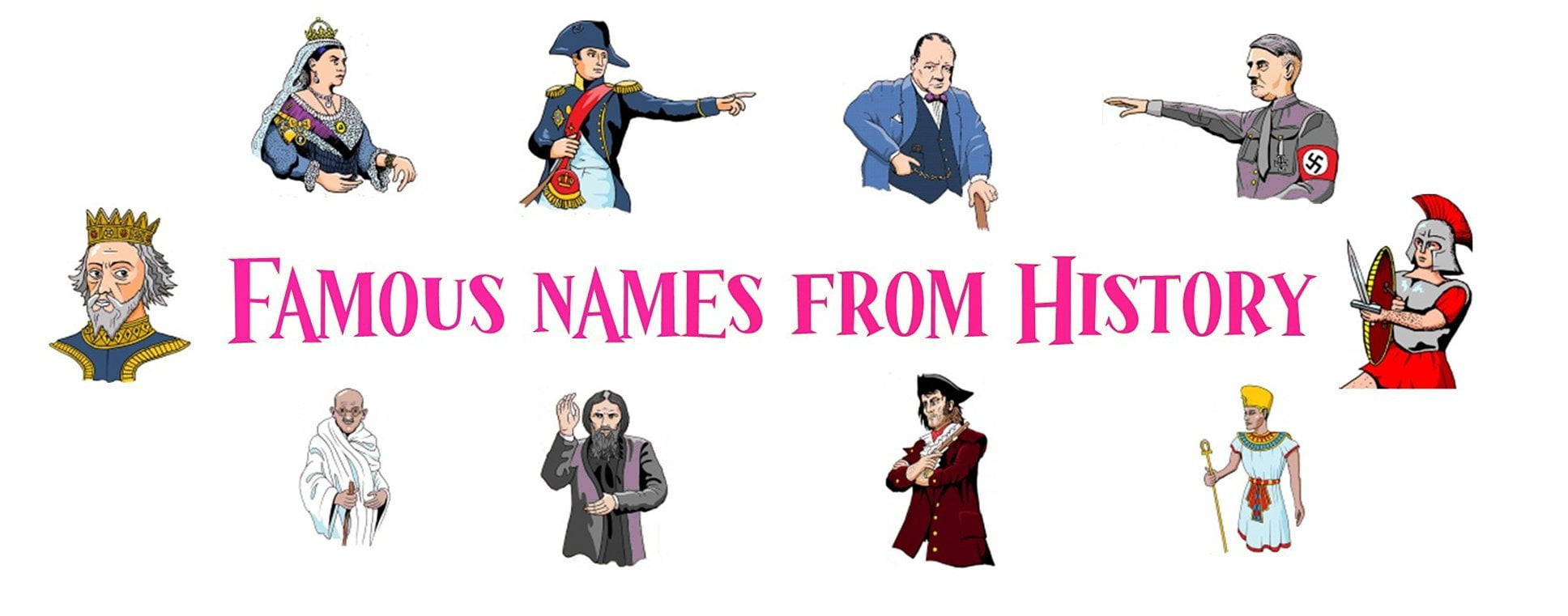 Famous names from History - Educational Musicals